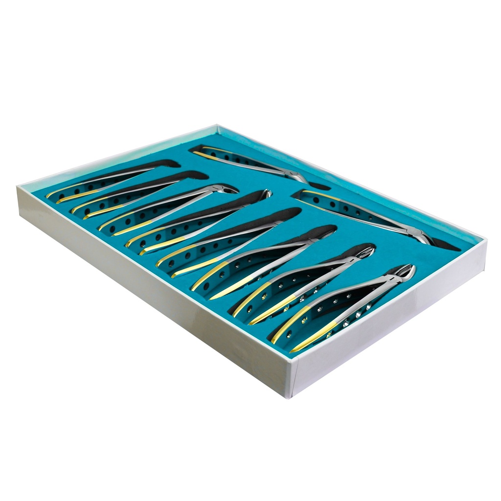 Diamond extraction forceps Kit, 10pcs